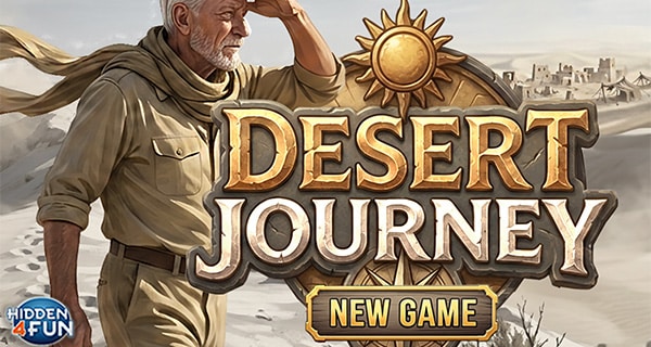 Desert Journey Game - Play Online Now at Hidden4Fun