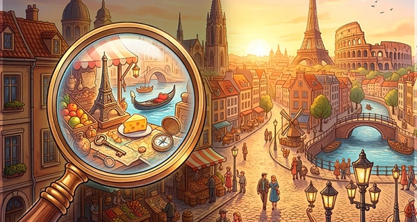 Hidden Objects: European Journey Game - Play Online Now