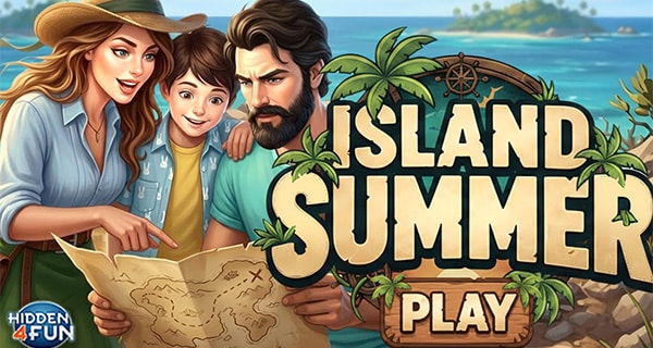 Island Summer Game - Play Online at Hidden4Fun