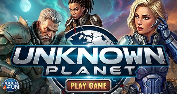 Unknown Planet Game - Play Online Now at Hidden4Fun